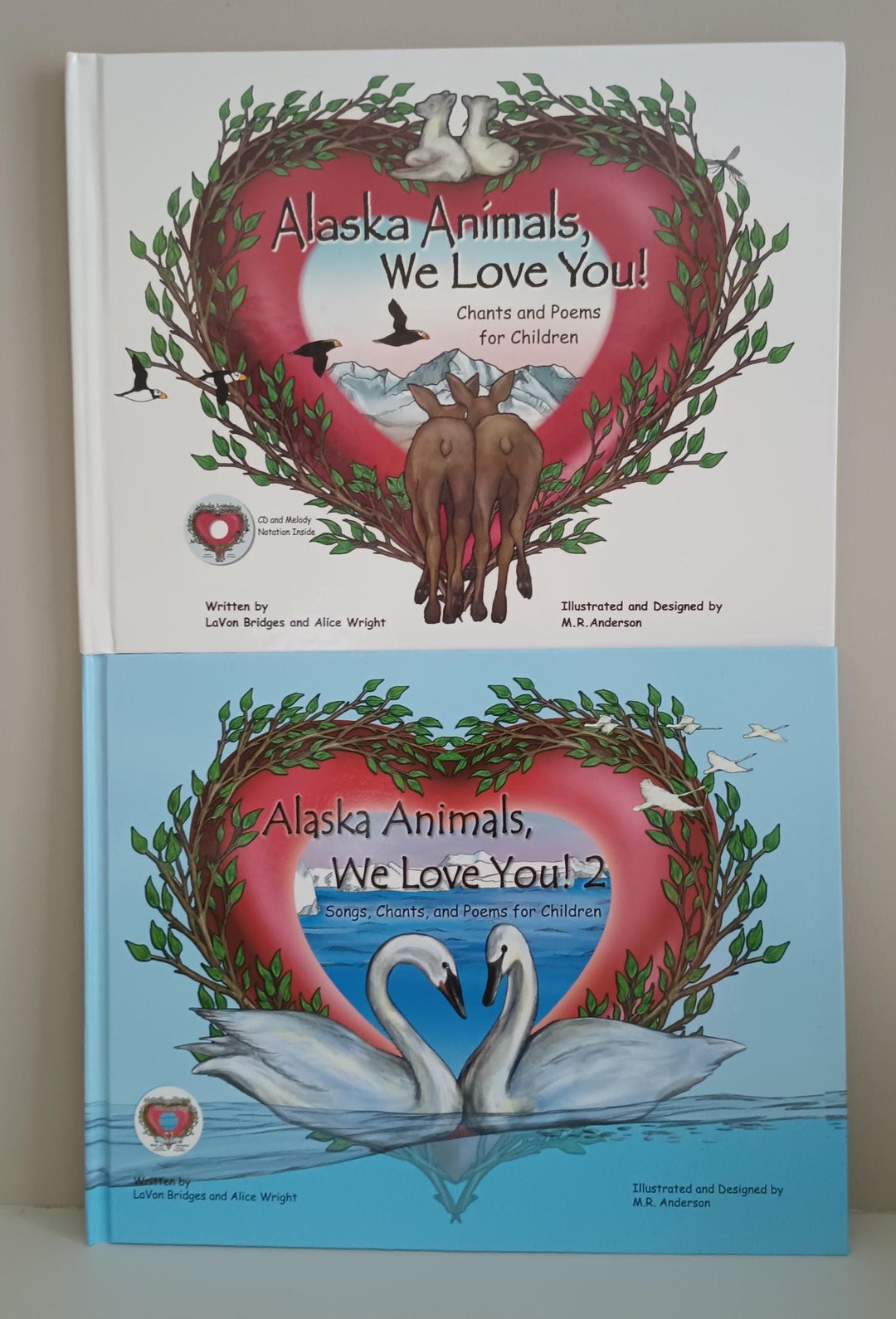 Alaska Animals We Love You Book 1&2 Combo - Etsy