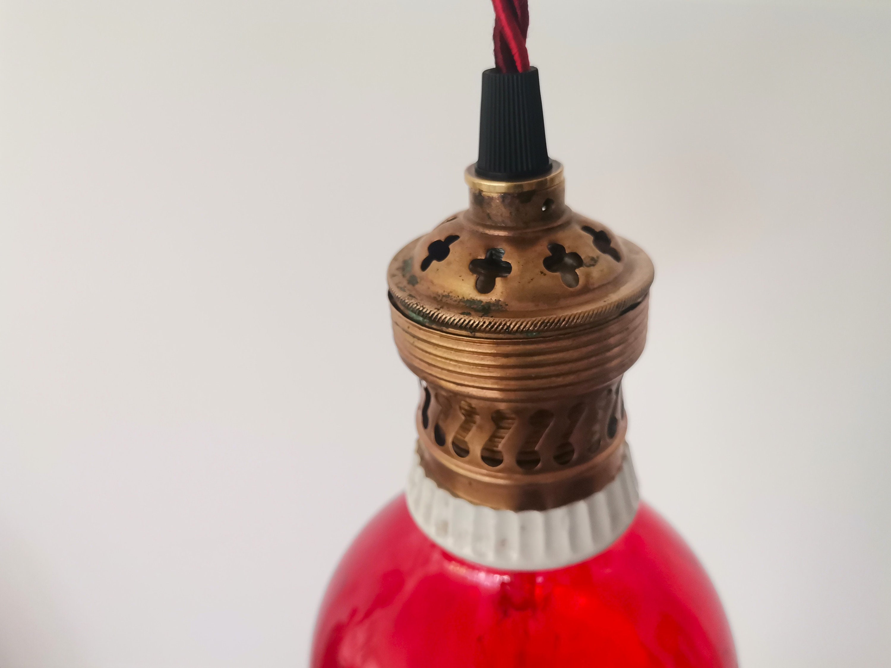 Giant Light Bulb Lamp Antique Brass Porcelain E40 Lamp Socket With ...