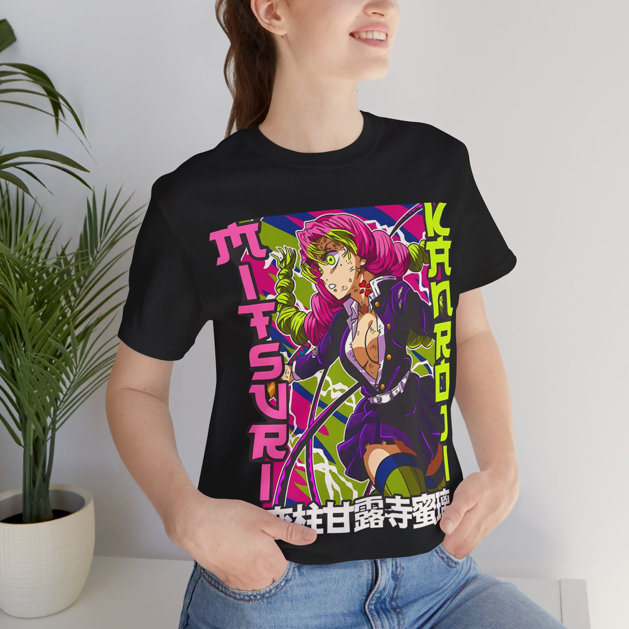 Inosuke Hashibira, Tanjiro, Mitsuri, Mitsuri T-shirt,mitsuri Colores ...