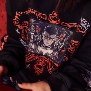 Cyberpunk Edgerunners Hoodie, Edge Runners DAVID & LUCY Neon Cyberpunk Edgerunners Hoodie, Edge Runners DAVID & LUCY Neon