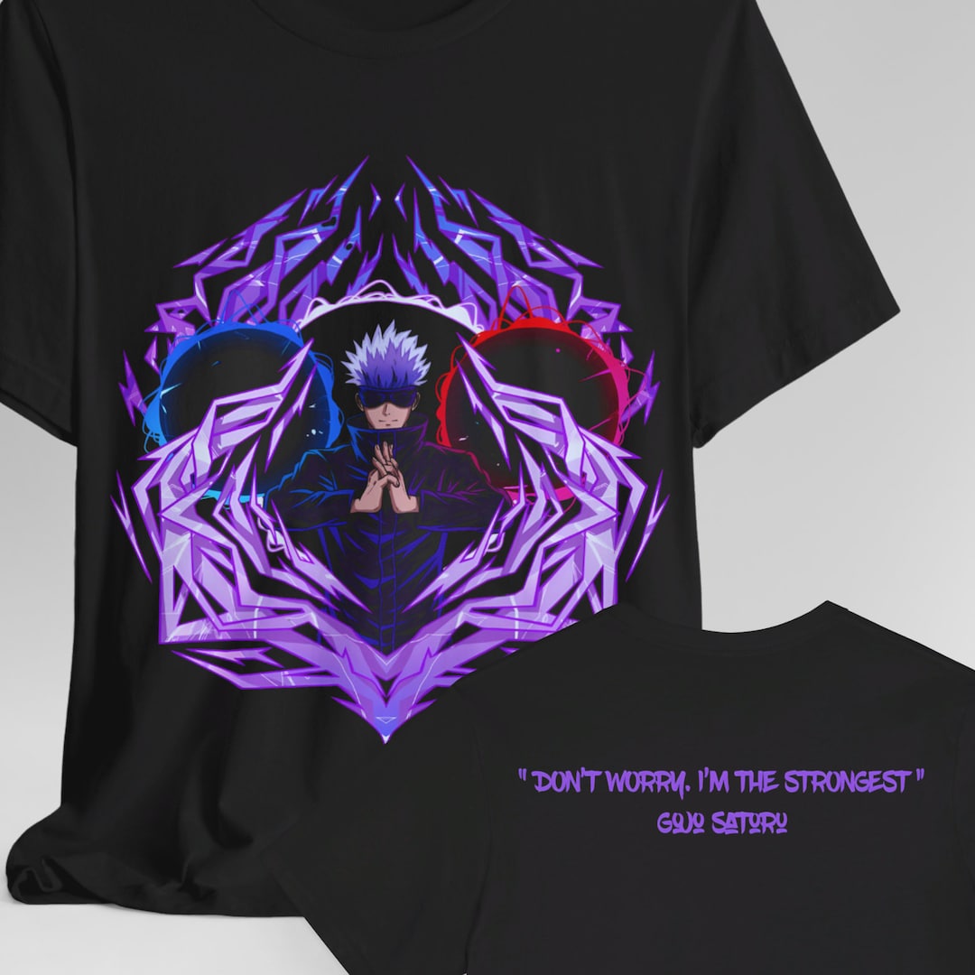 Buy Satoru Gojo Shirt, Satoru Gojo Fan Shirt, Satoru Gojo Merch, Satoru ...