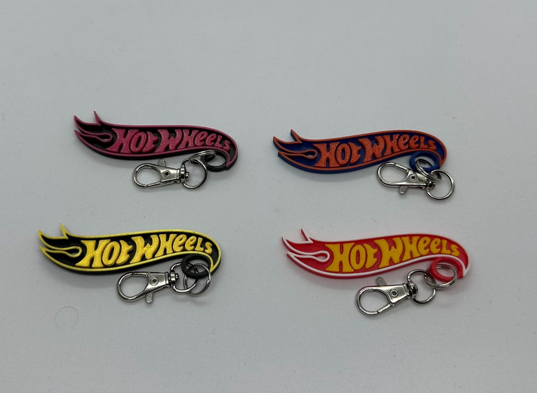 Hot Wheels Keychain With Clip - Etsy