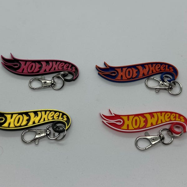 Hot Wheels Keychain - Etsy