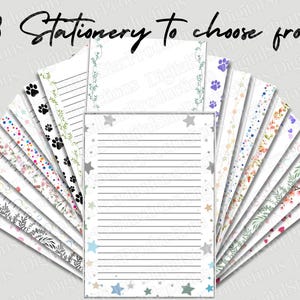 Printable Stationery | Printable Miscellaneous Stationery | Printable ...