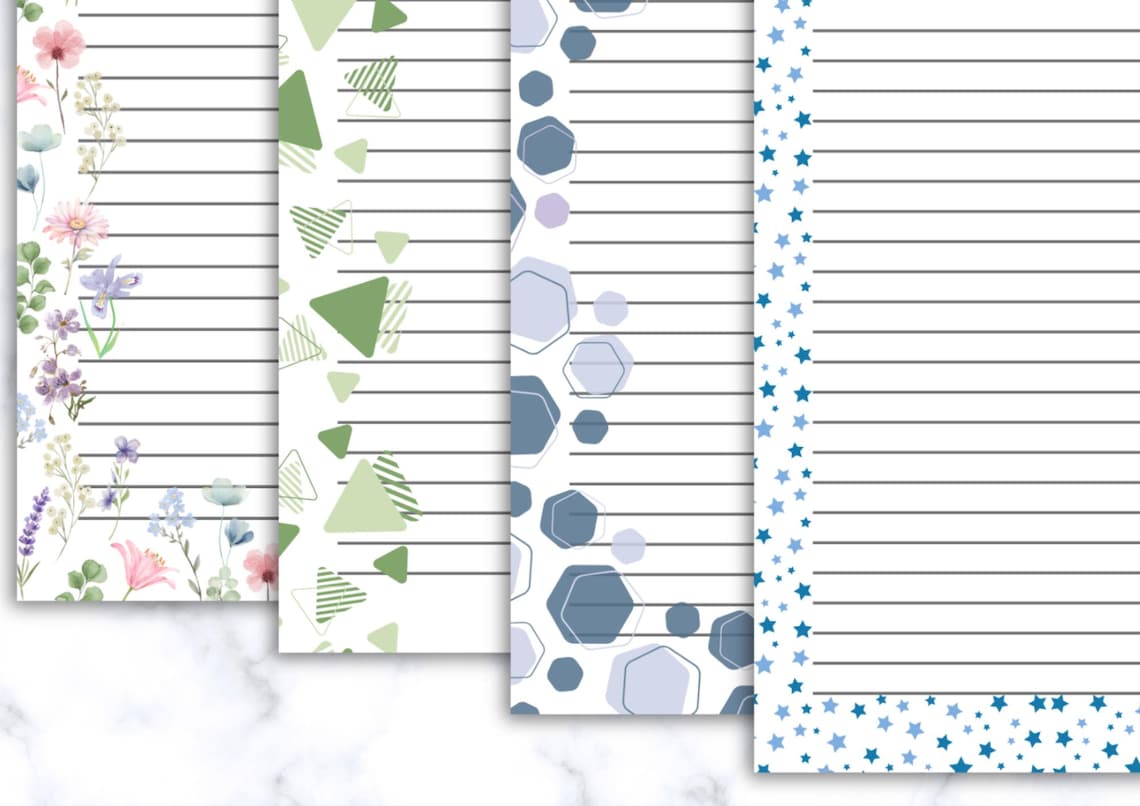 Printable Stationery | Printable Miscellaneous Stationery | Patterns ...