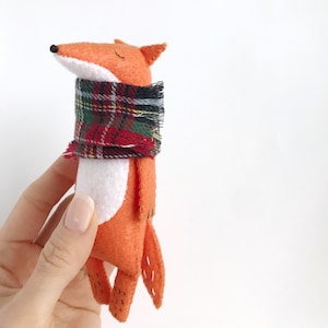 Fox Sewing PATTERN PDF, Stuffed Toys Tutorial, Animals Soft Toy, Fox ...