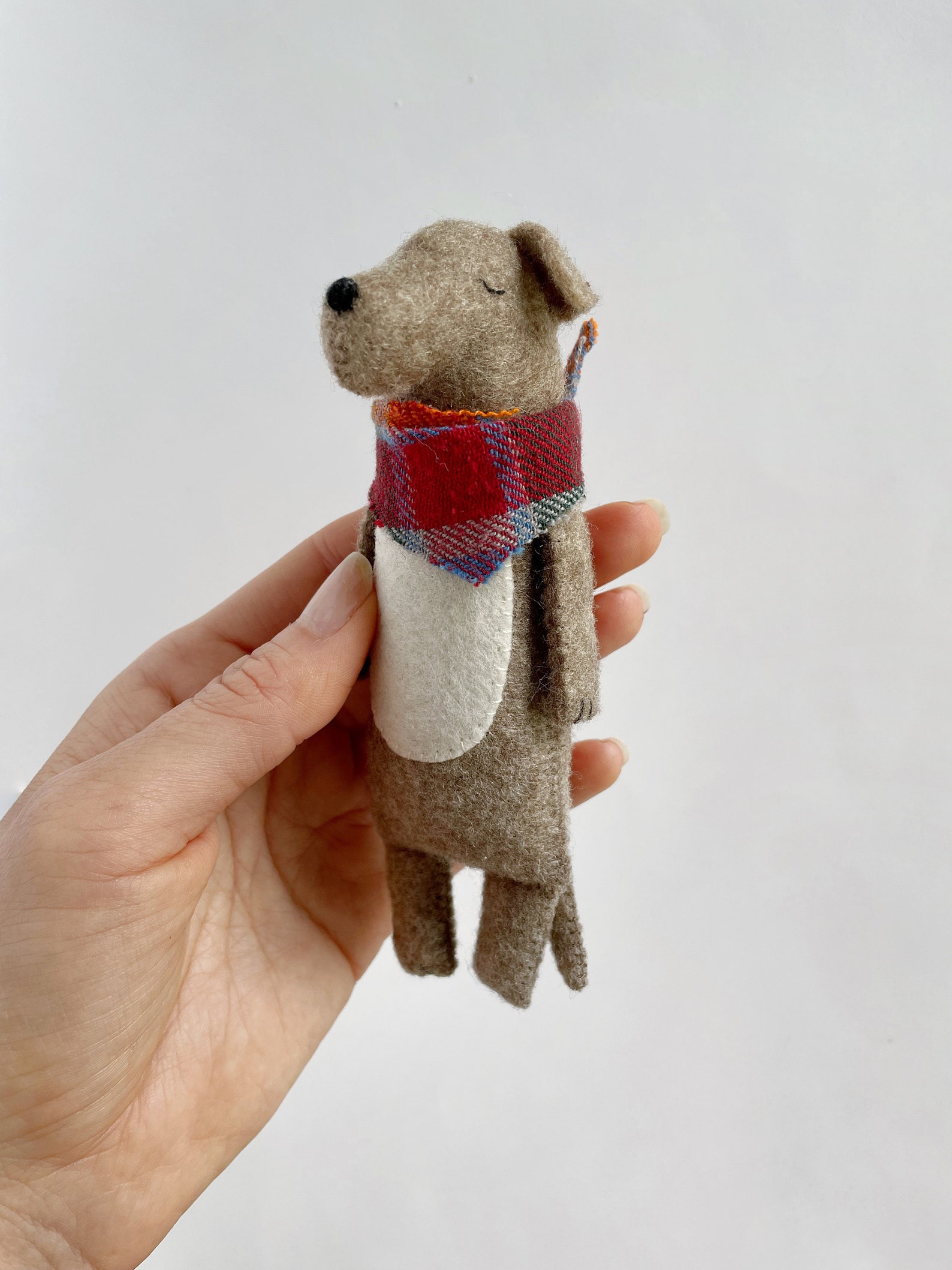 Brown Dog Stuffed Toy Dog Doll Dog Soft Toy Dog Gifts - Etsy