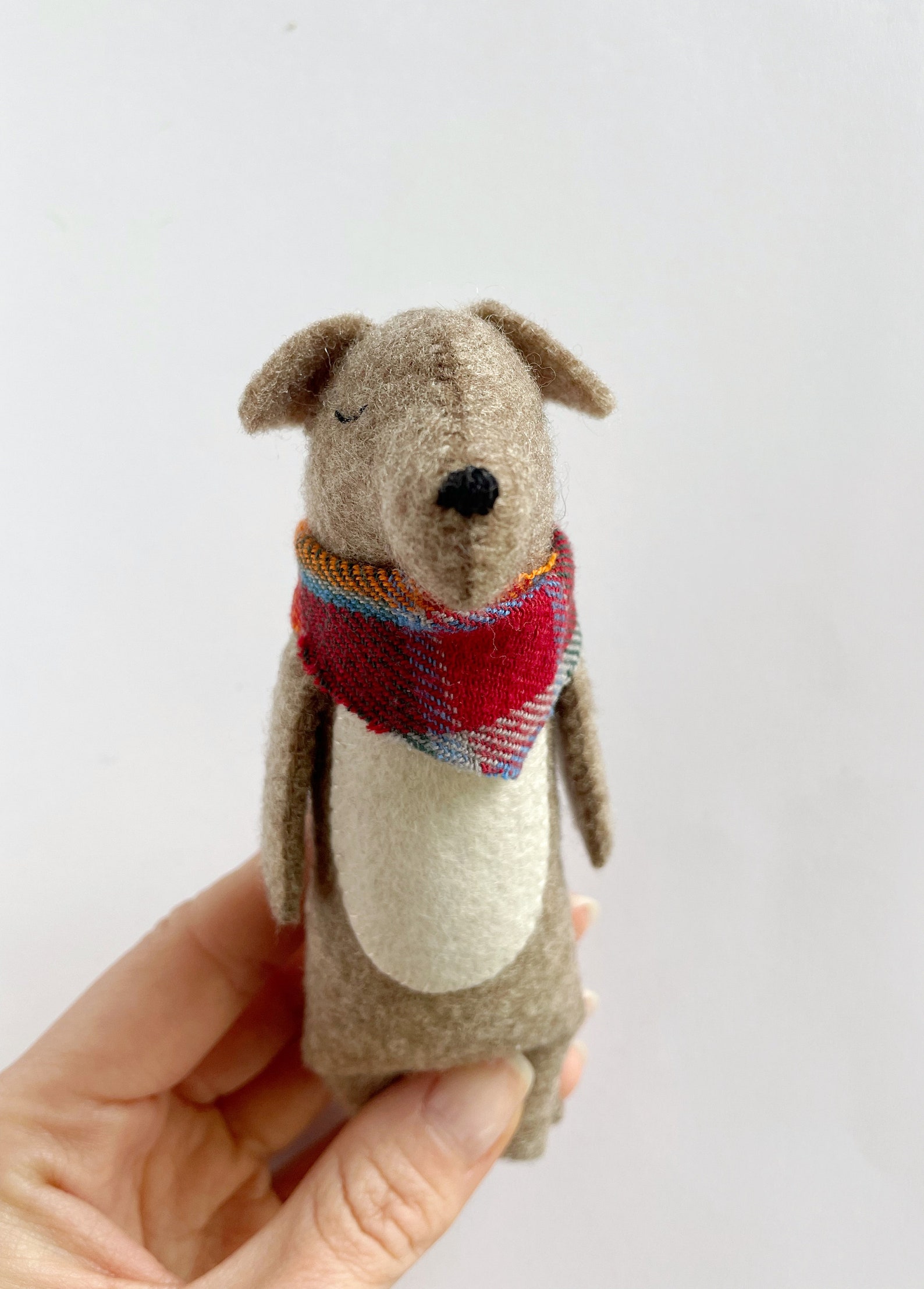 Brown Dog Stuffed Toy Dog Doll Dog Soft Toy Dog Gifts - Etsy