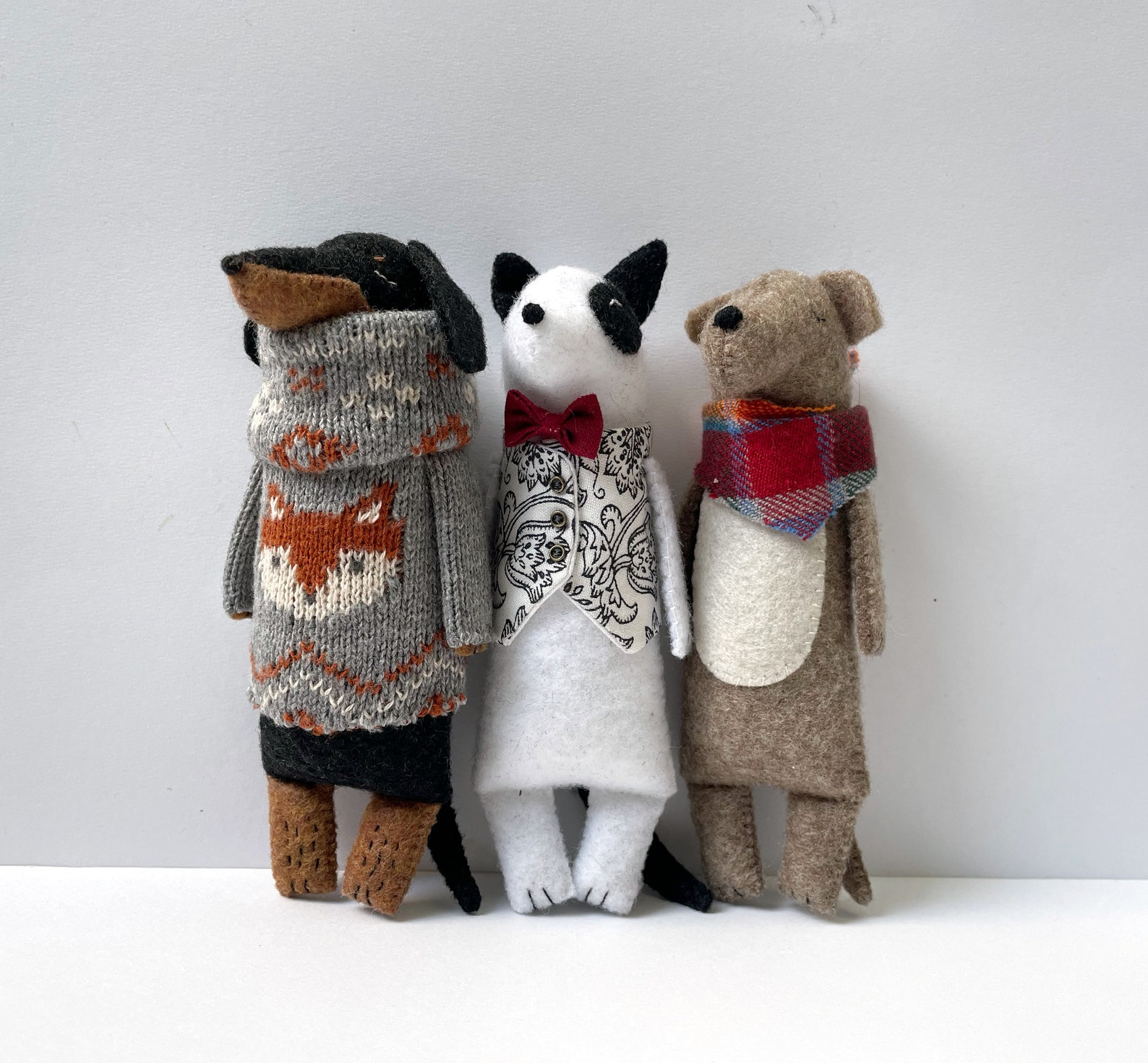 Brown Dog Stuffed Toy Dog Doll Dog Soft Toy Dog Gifts - Etsy