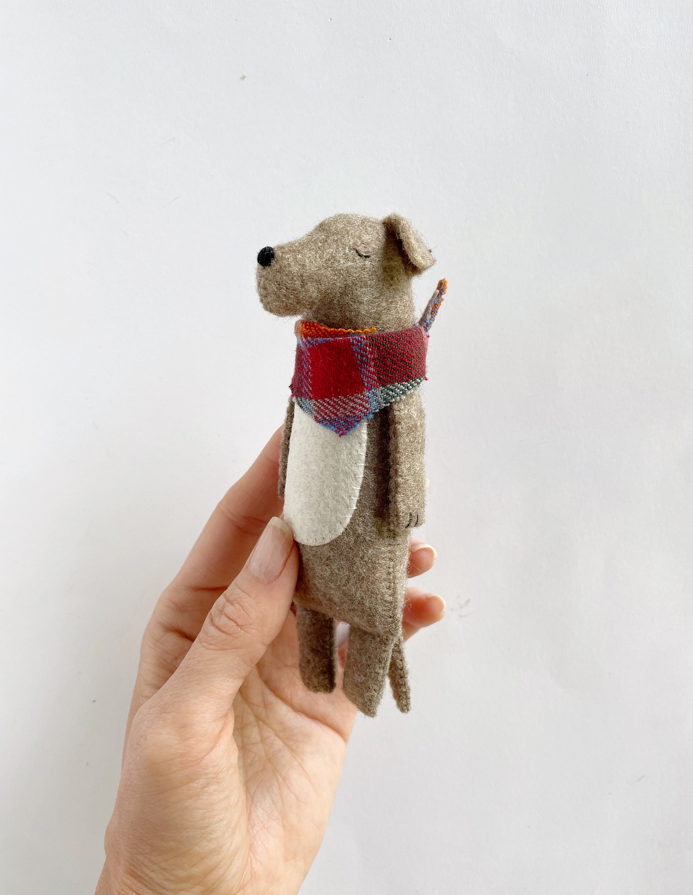 Brown Dog Stuffed Toy Dog Doll Dog Soft Toy Dog Gifts - Etsy