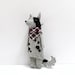 Grey Black Dog Stuffed Toy, Australian Cattle Dog Doll, Dog Soft Toy ...