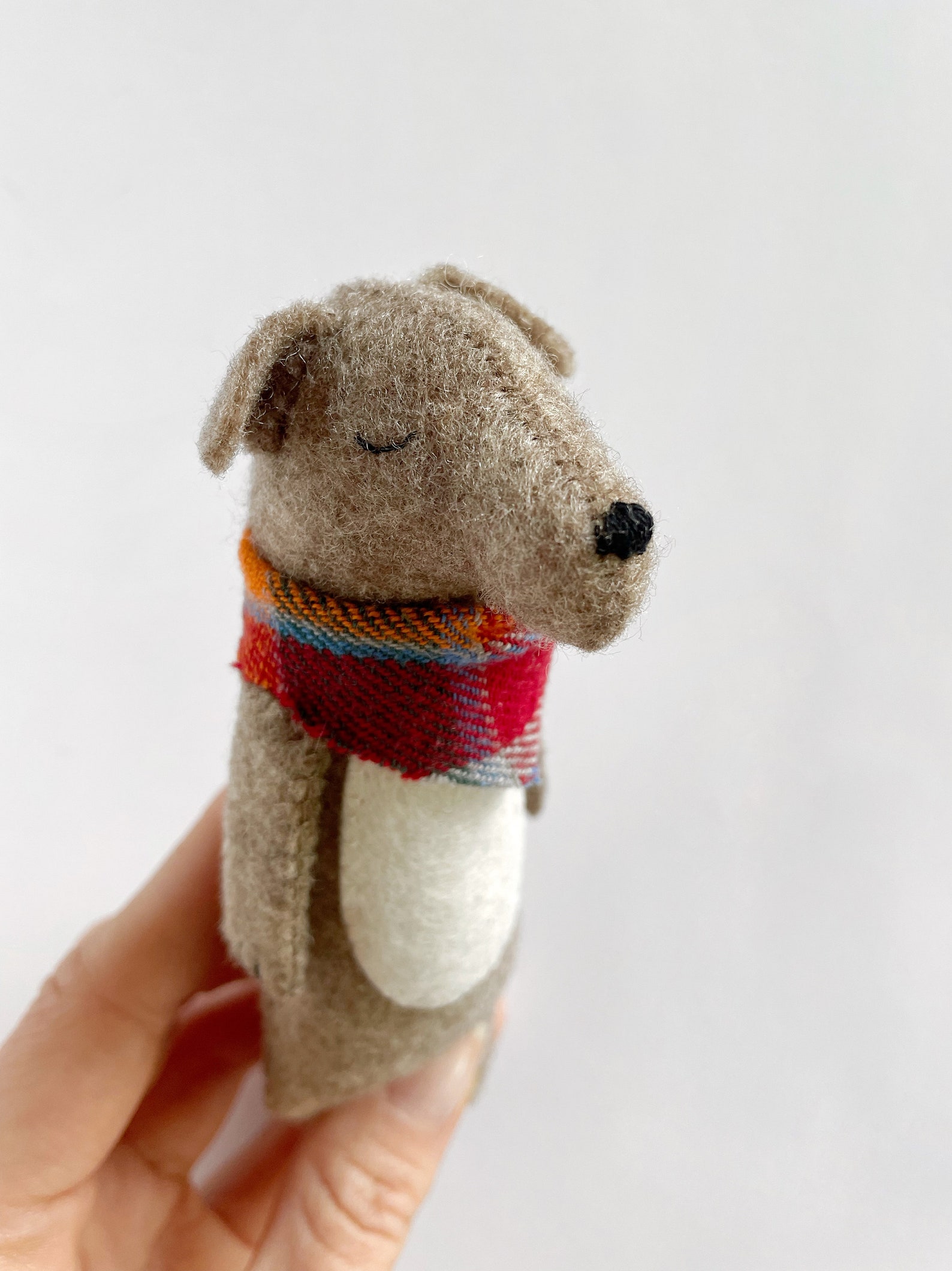 Brown Dog Stuffed Toy Dog Doll Dog Soft Toy Dog Gifts - Etsy