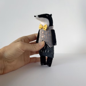 Badger Sewing PATTERN PDF, Stuffed Toys Tutorial, Animals Soft Toy - Etsy