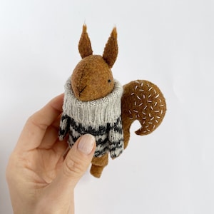 Squirrel Sewing PATTERN PDF, Stuffed Toys Tutorial, Animals Soft Toy - Etsy