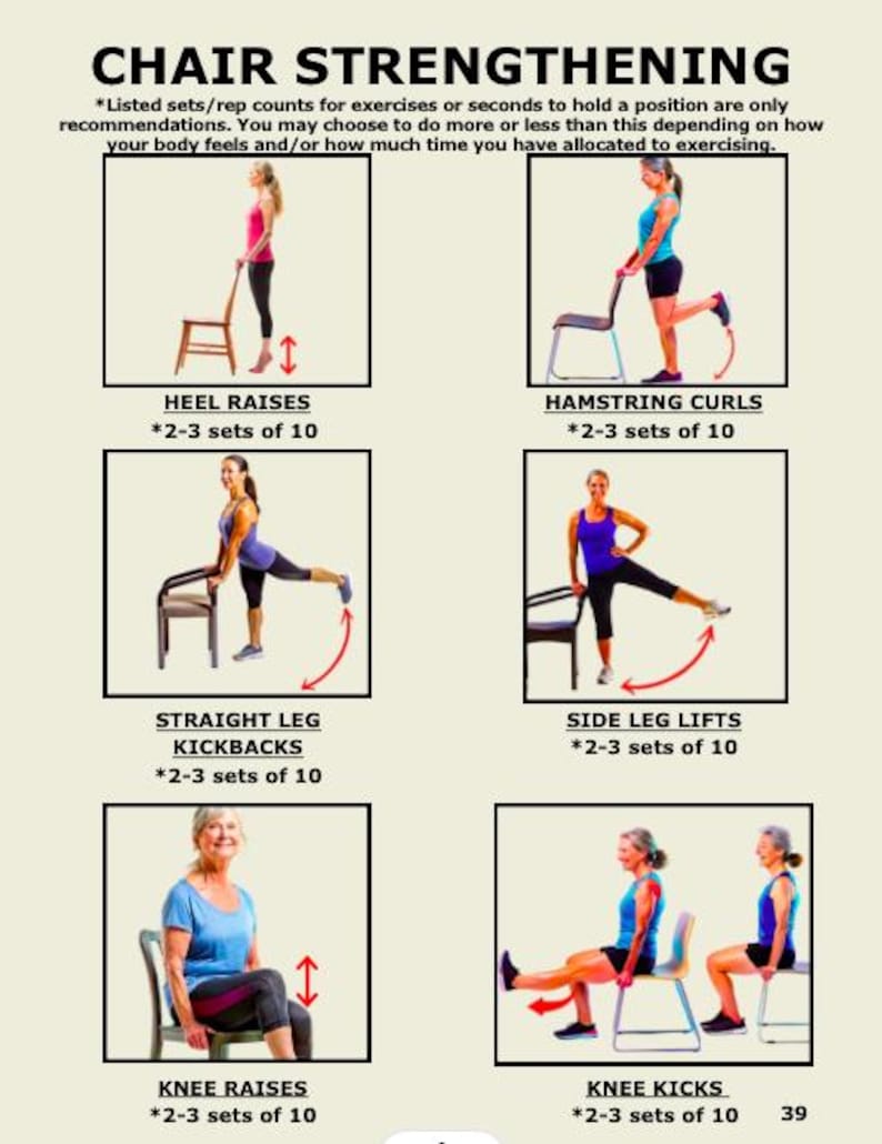 Sweat & Sit Pretty: Low-impact Chair Yoga, Strengthening and Cardio ...