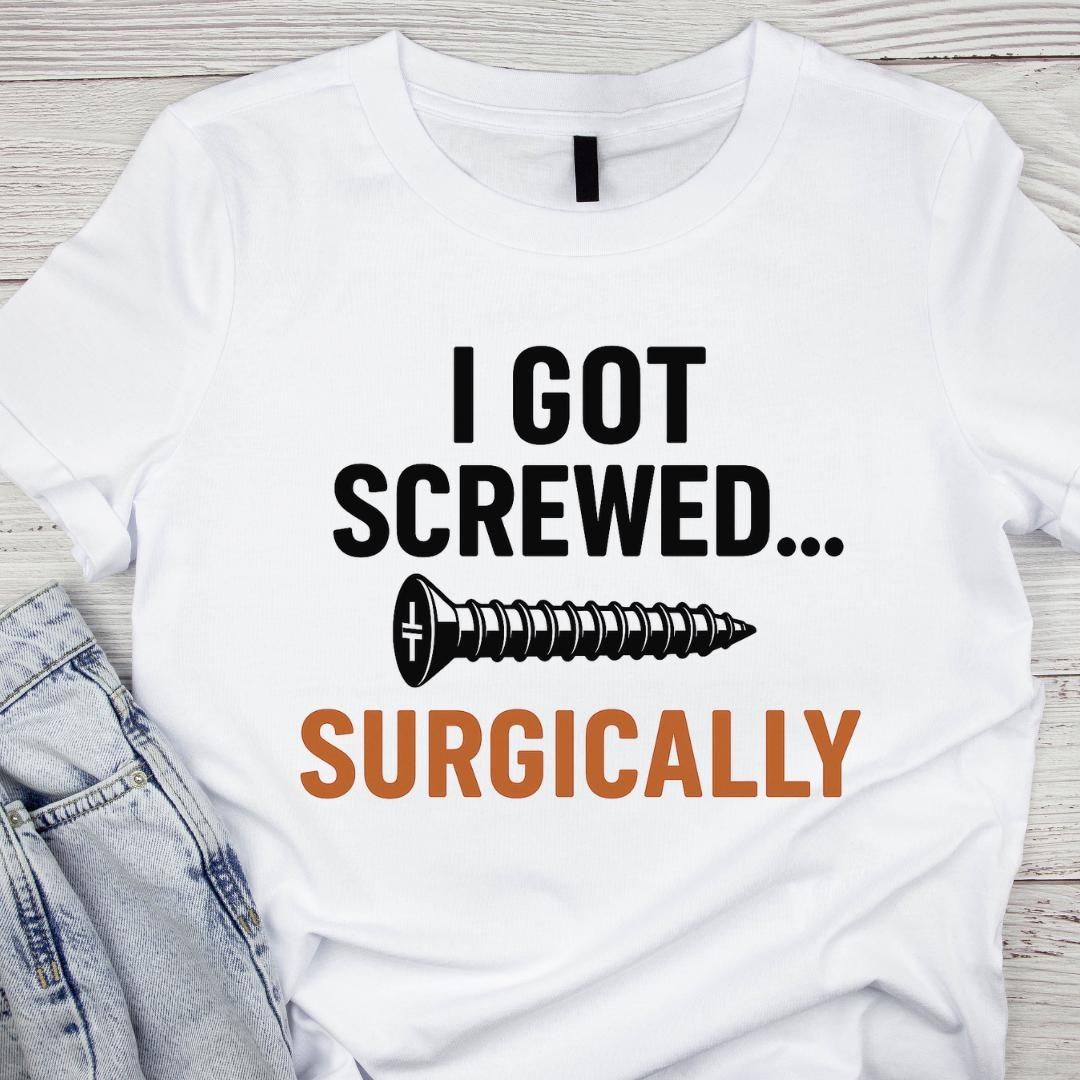 Surgical Humor Tee, Funny Joke Recovery Shirt, Unisex, Great Gift for ...