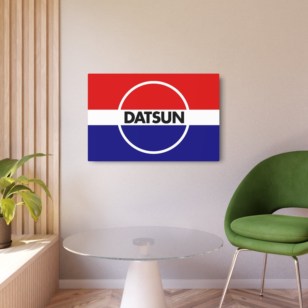 DATSUN 1970's Logo Metal Art Sign - Etsy