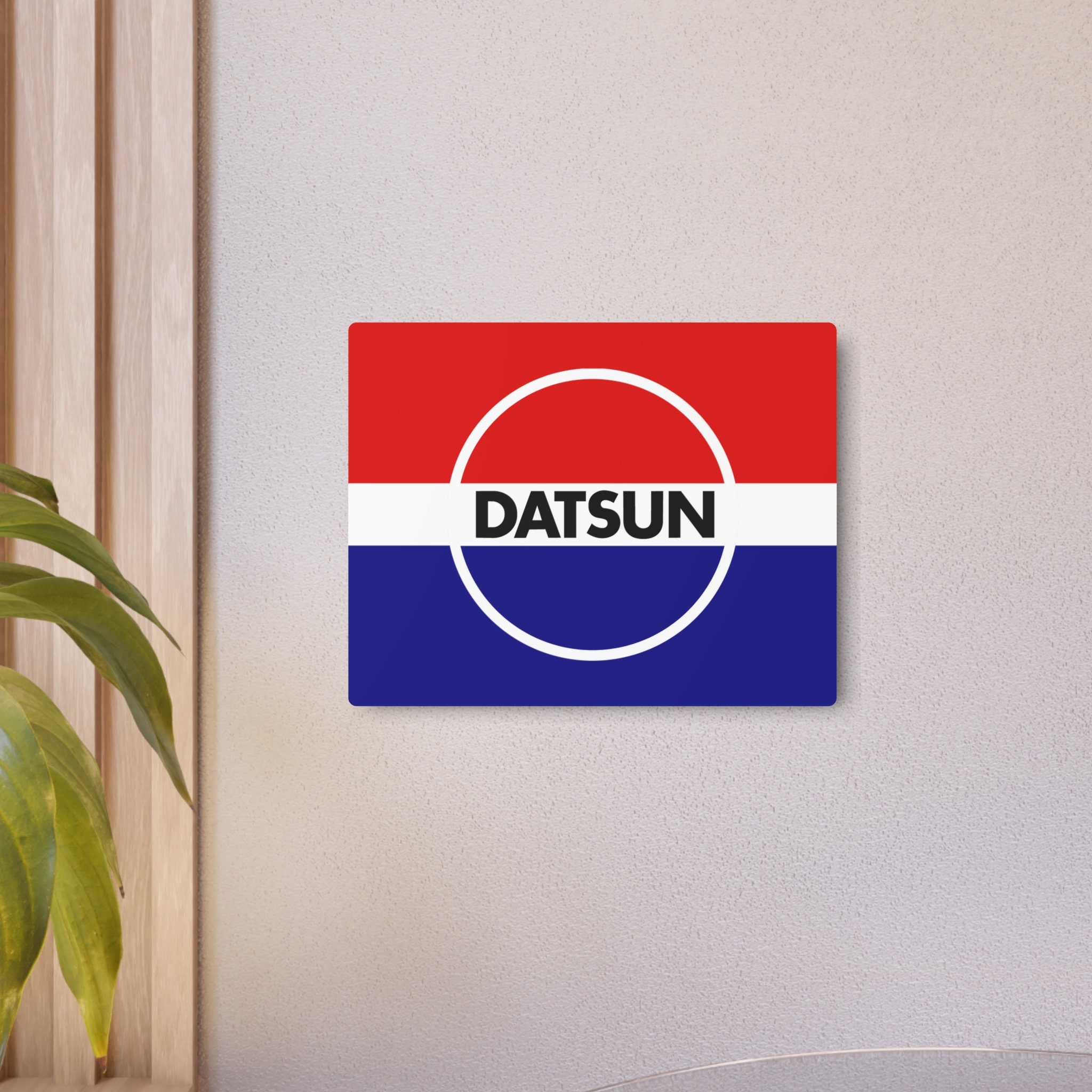 DATSUN 1970's Logo Metal Art Sign - Etsy