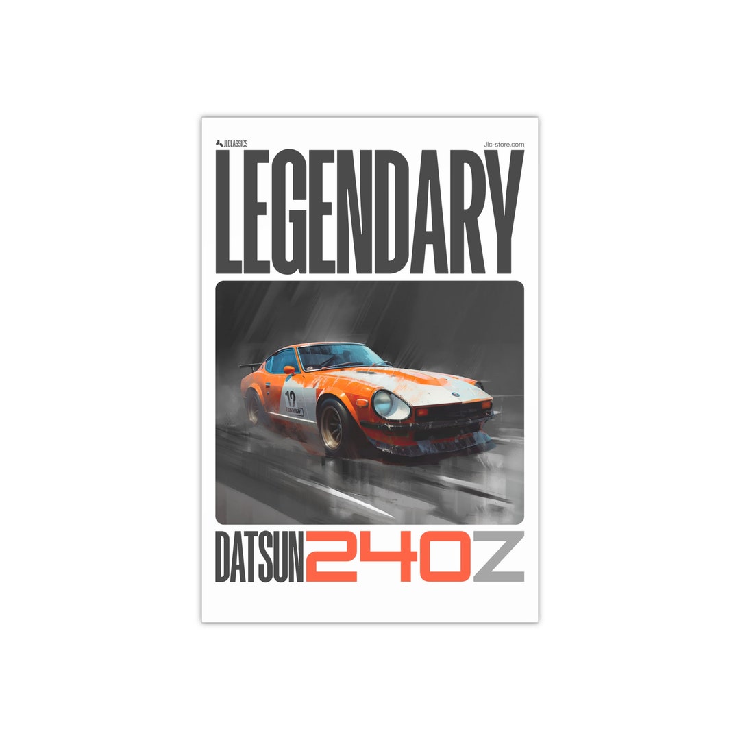 Legendary Datsun 240Z Modern Satin Poster (300gsm) - Etsy