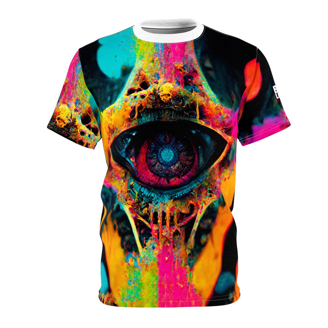 BLACK LIABILITY Psycho Eye - Unisex Cut & Sew Tee (AOP) - Etsy