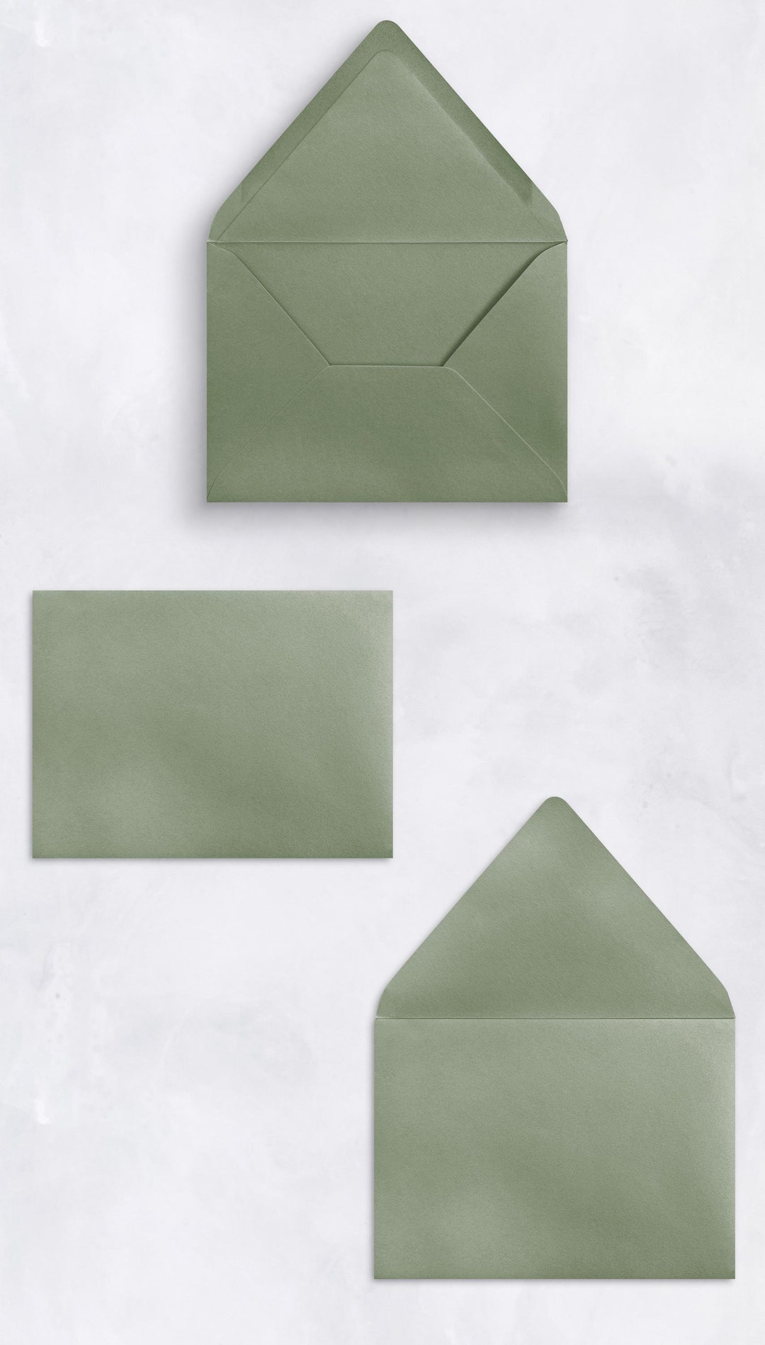 Euro Flap Envelopes, Wedding Envelopes, SET OF 25, A7 Envelopes, 5x7 ...