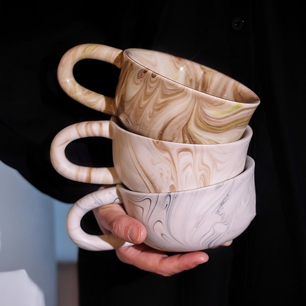 Marble Coffee Mug - Etsy