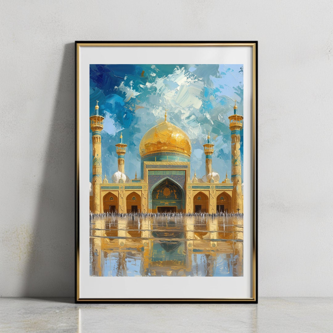 Edie Gift Ramadan Kareem Mubarak, Religious Art Decor, Free Palestine ...