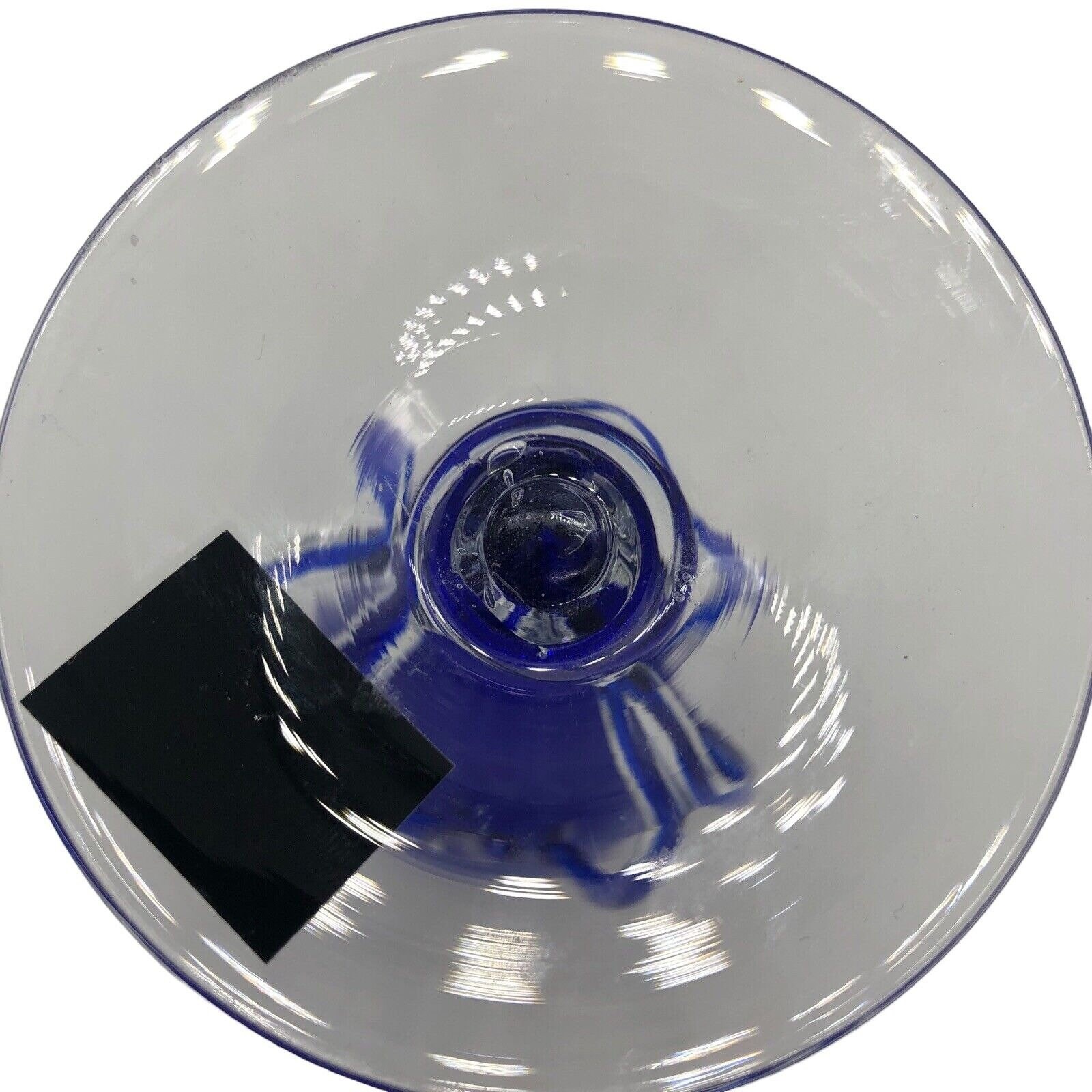 MAKORA KROSNO Poland Art Glass Jellyfish Leg Pedestal Vase Goblet 12 In ...