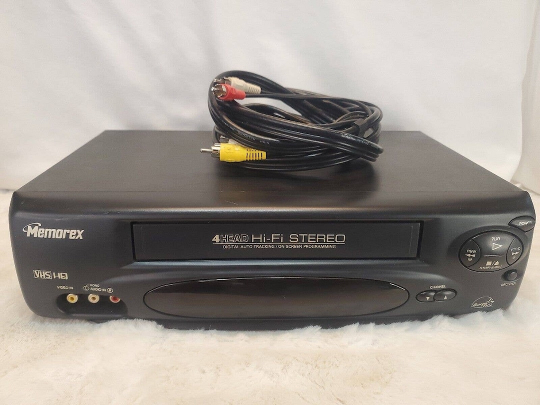 Memorex MVR4040A 4 Head Hifi VHS Video Cassette Recorder VCR - Etsy