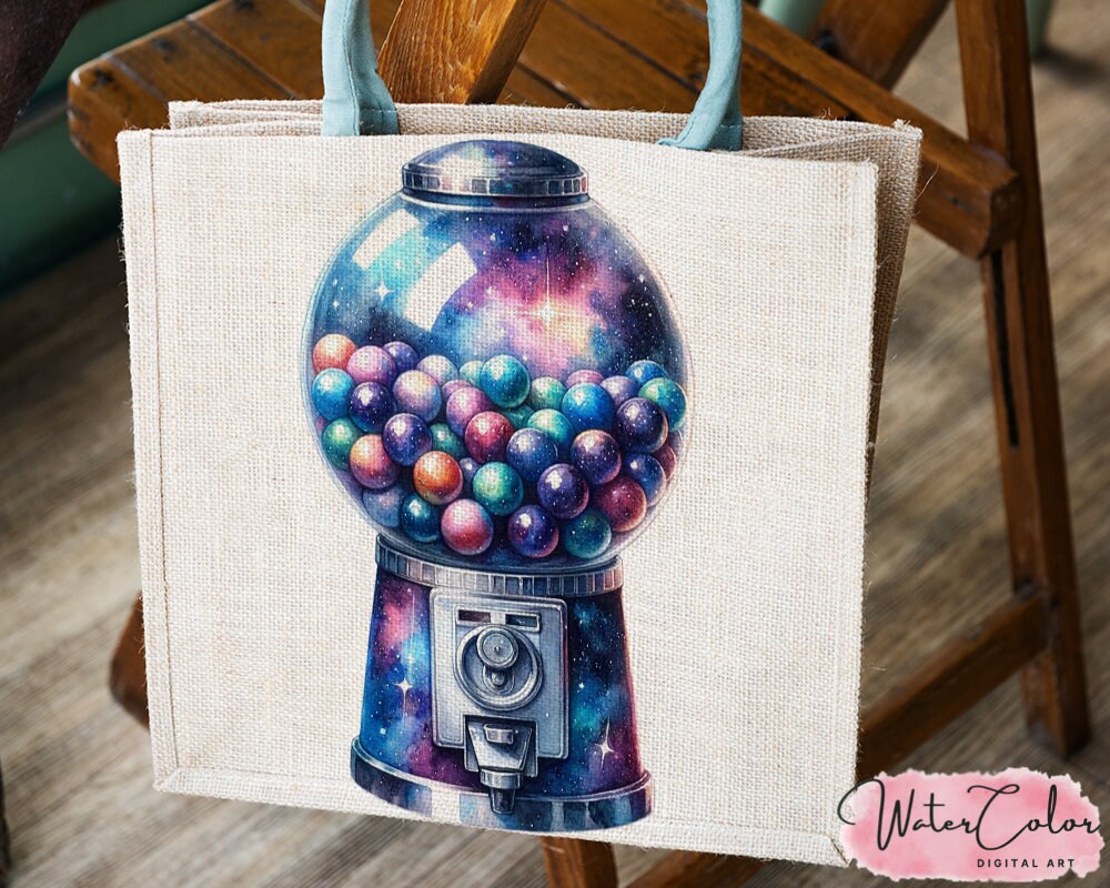 Watercolor Galaxy Sweets Clipart, Space Cookies, Cute Sweet Macarons ...