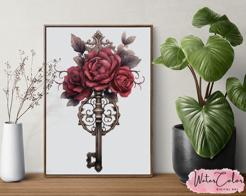 Gothic Tombstones Clipart, Rest in Peace Watercolor Grave Cemetery ...