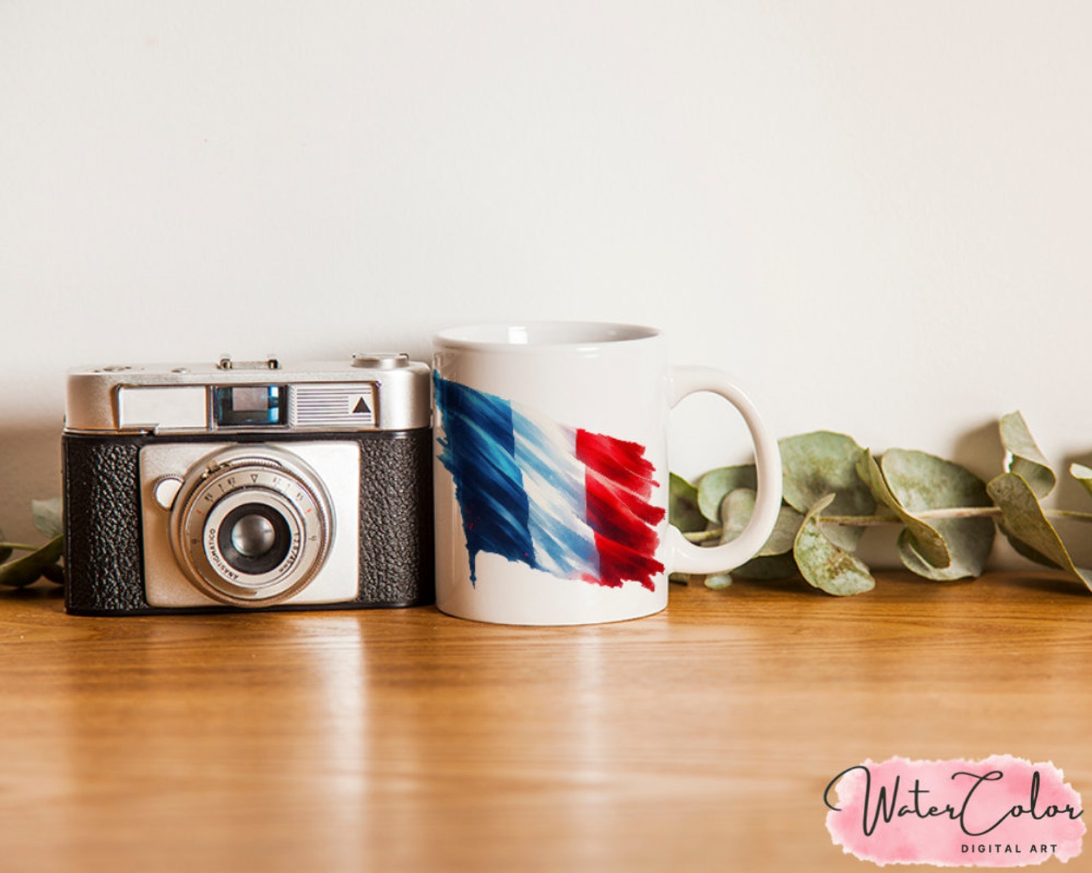 Watercolor French Food Bundle Clipart, French Gourmet Dish Ratatouille ...