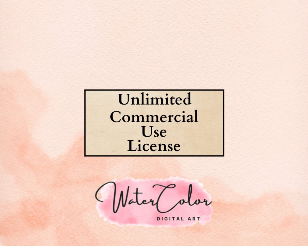 Unlimited Commercial Use License for All Designs From ...