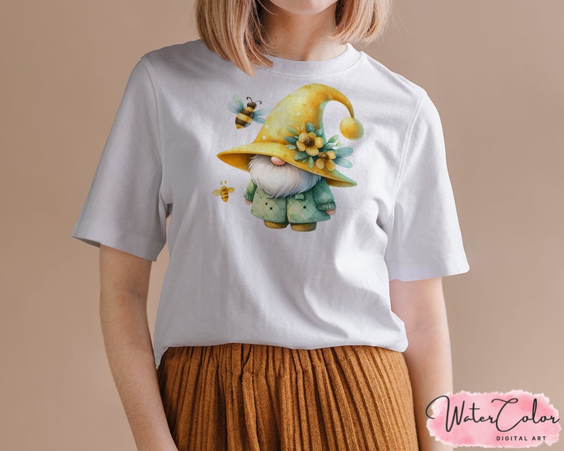 Watercolor Seasonal Gnomes Clipart Collection, Colorful Gnomes Pretty ...