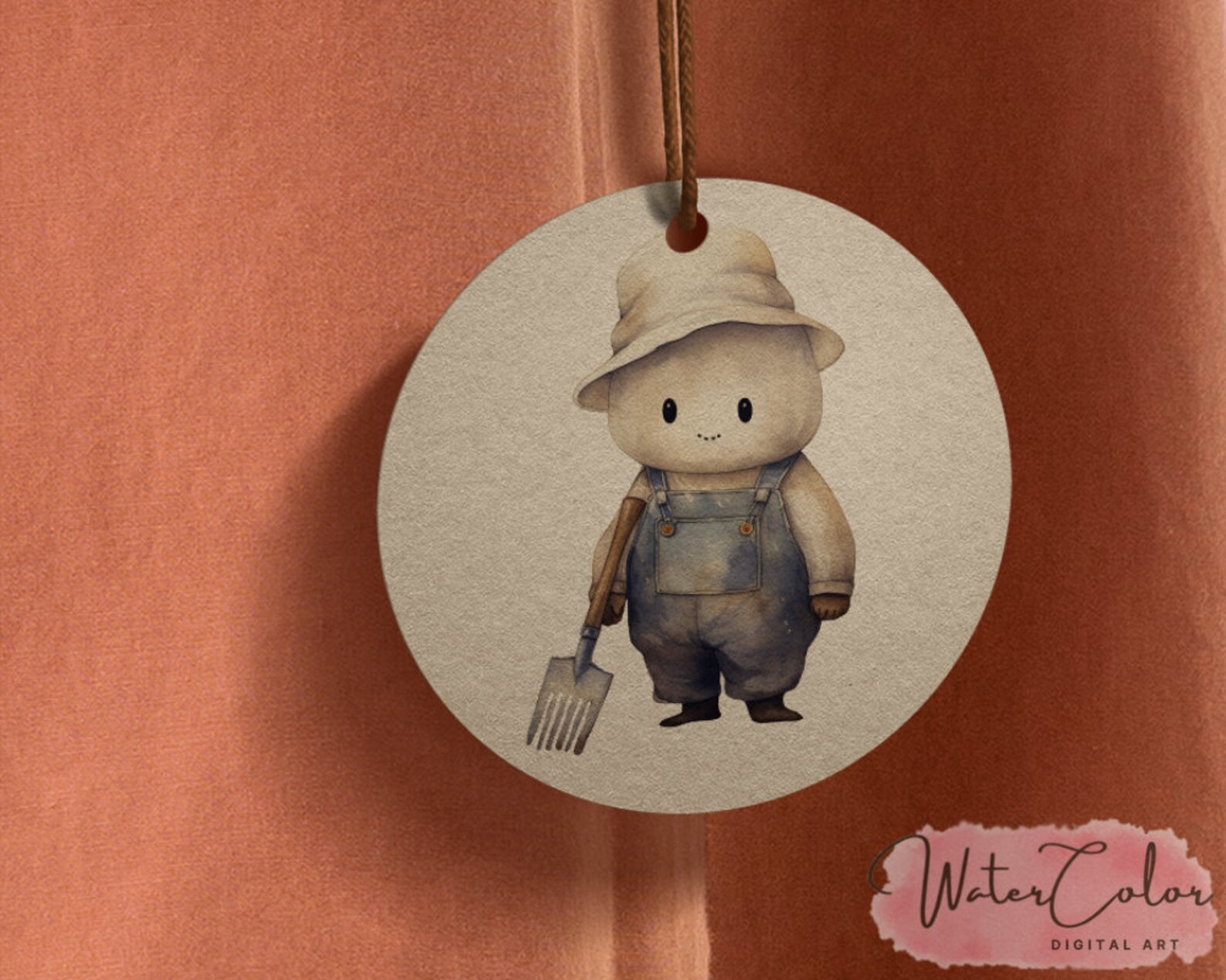 Cute Ghost Clipart, Tiny Ghosts Shadow Spooky Season, Scary Watercolor ...