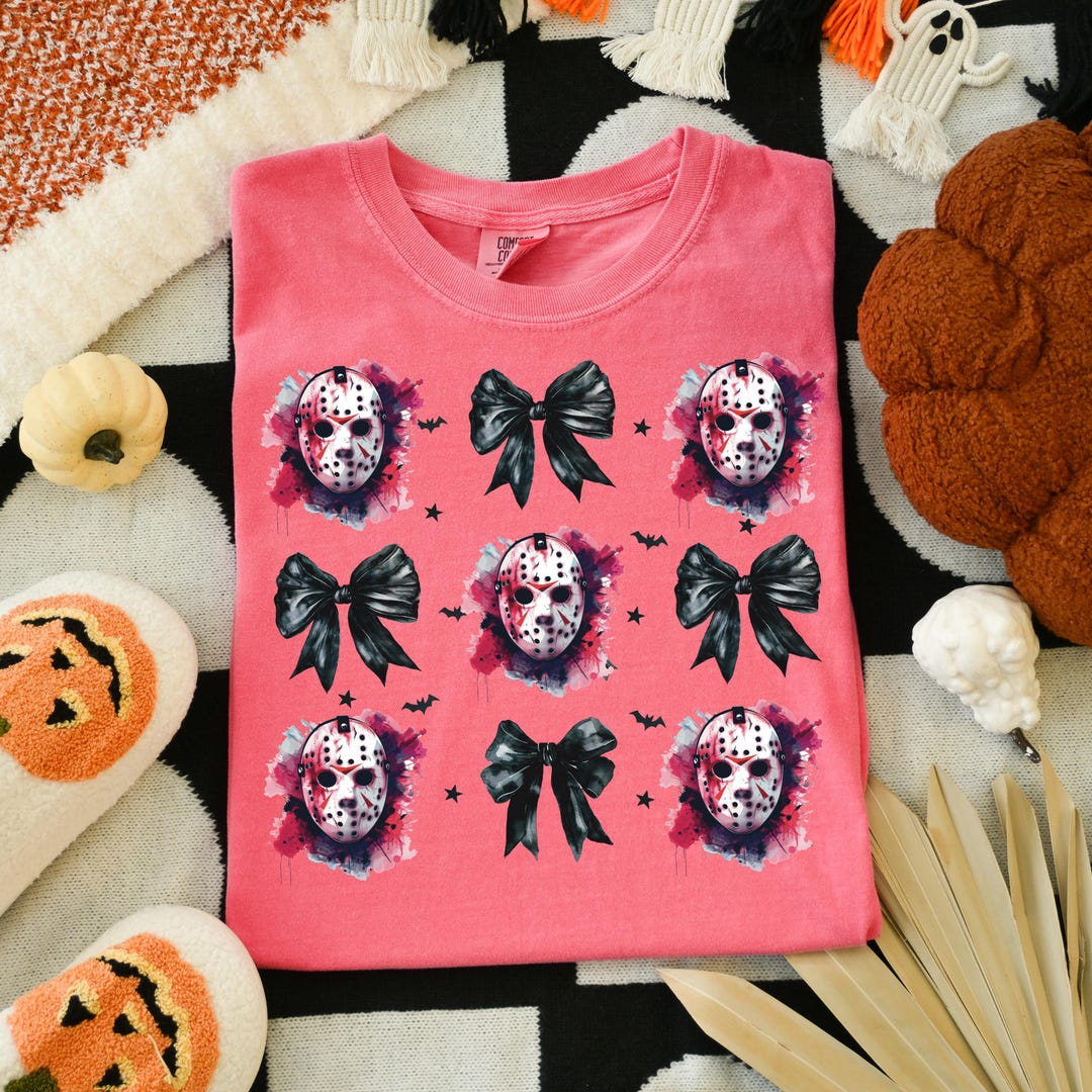 Horror Coquette PNG, Bloody Slasher Face PNG, Halloween Sublimation ...