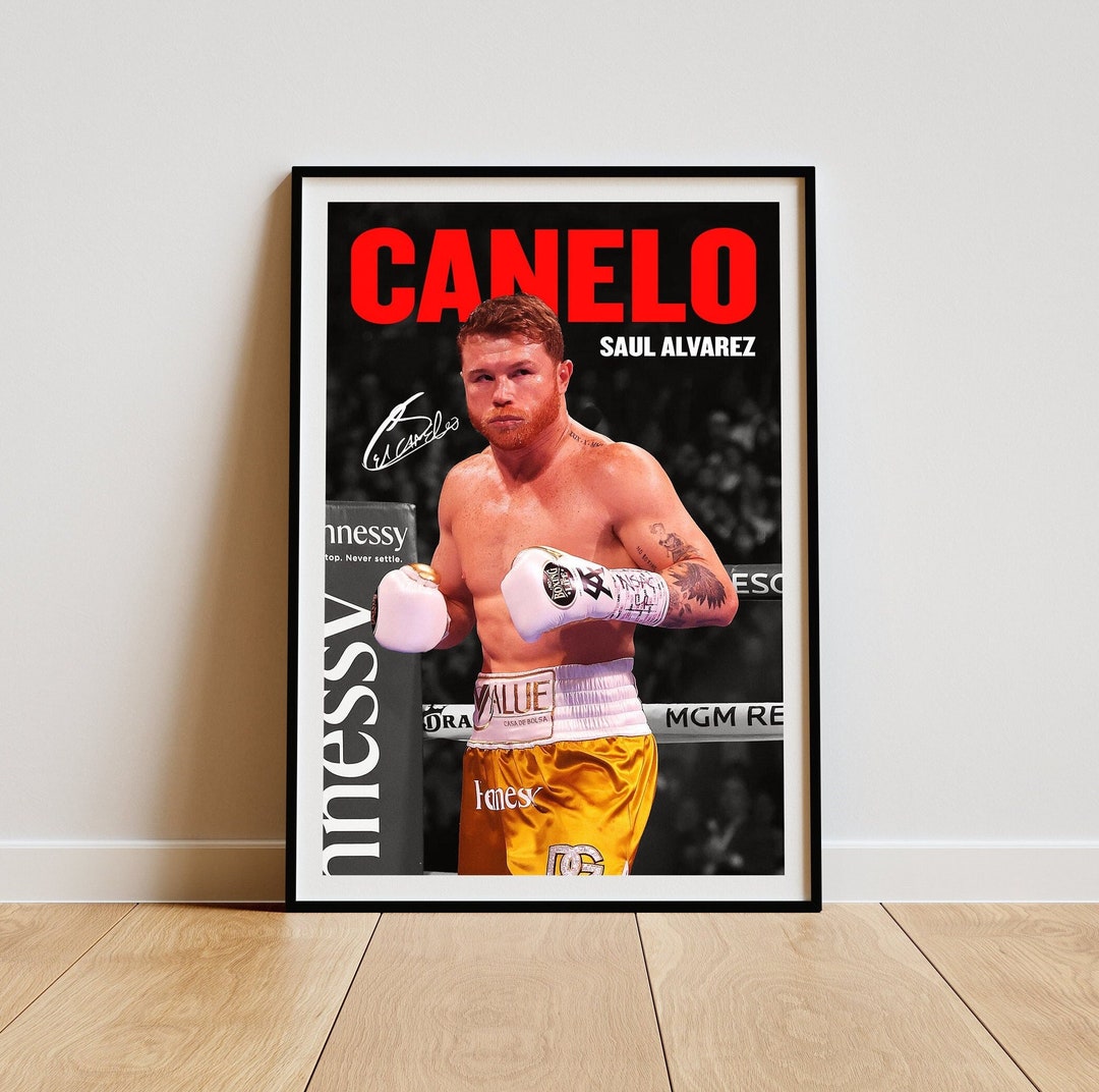 Canelo Alvarez Poster, Boxing Poster - Etsy