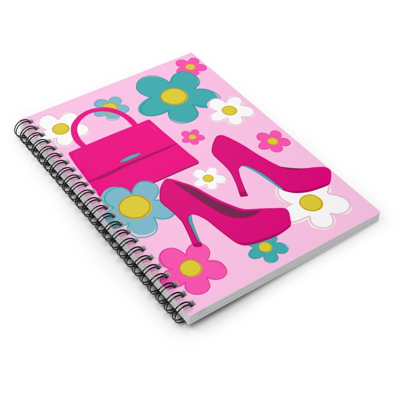 Pink Barbie Inspired Original Design Notebook High Heels - Etsy