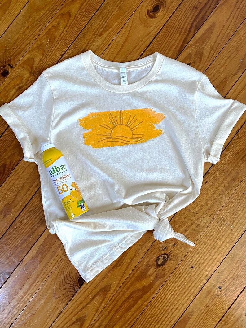 Sun Color Splash Shirt, Beach Shirt, Endless Summer Shirt, Vacay Shirt ...