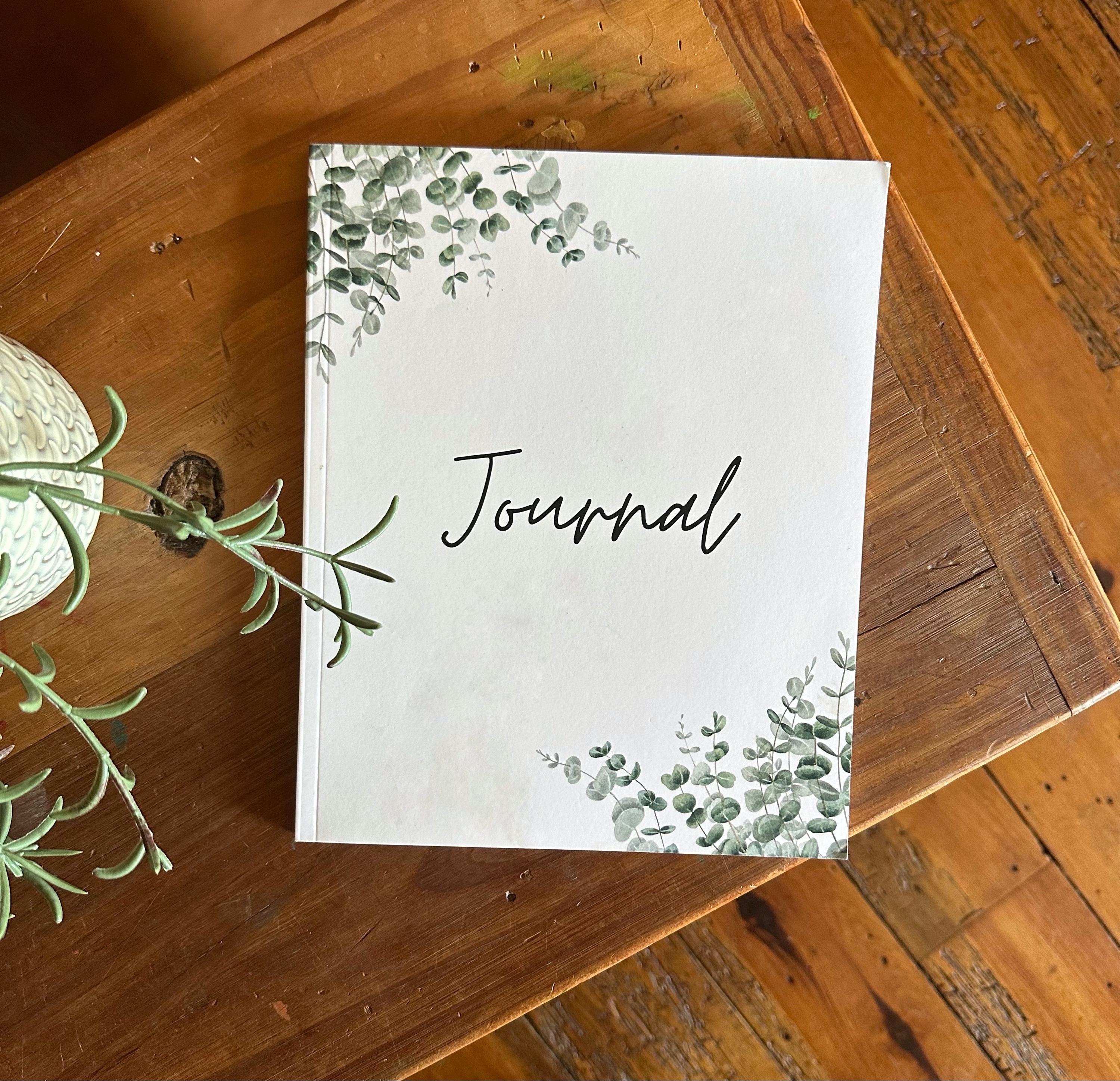 Greenery Paperback Journal, Plant Lover Notebook, Journaling Gift, Gift ...