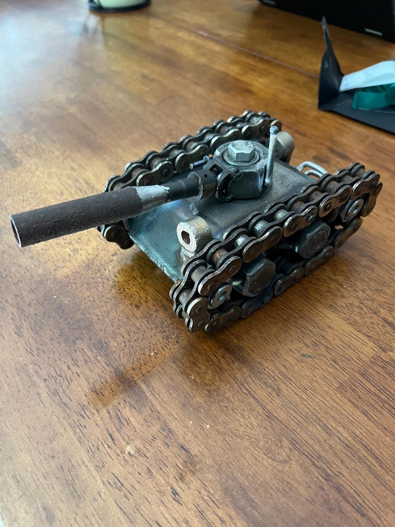 Metal Panzar Tank Art - Etsy