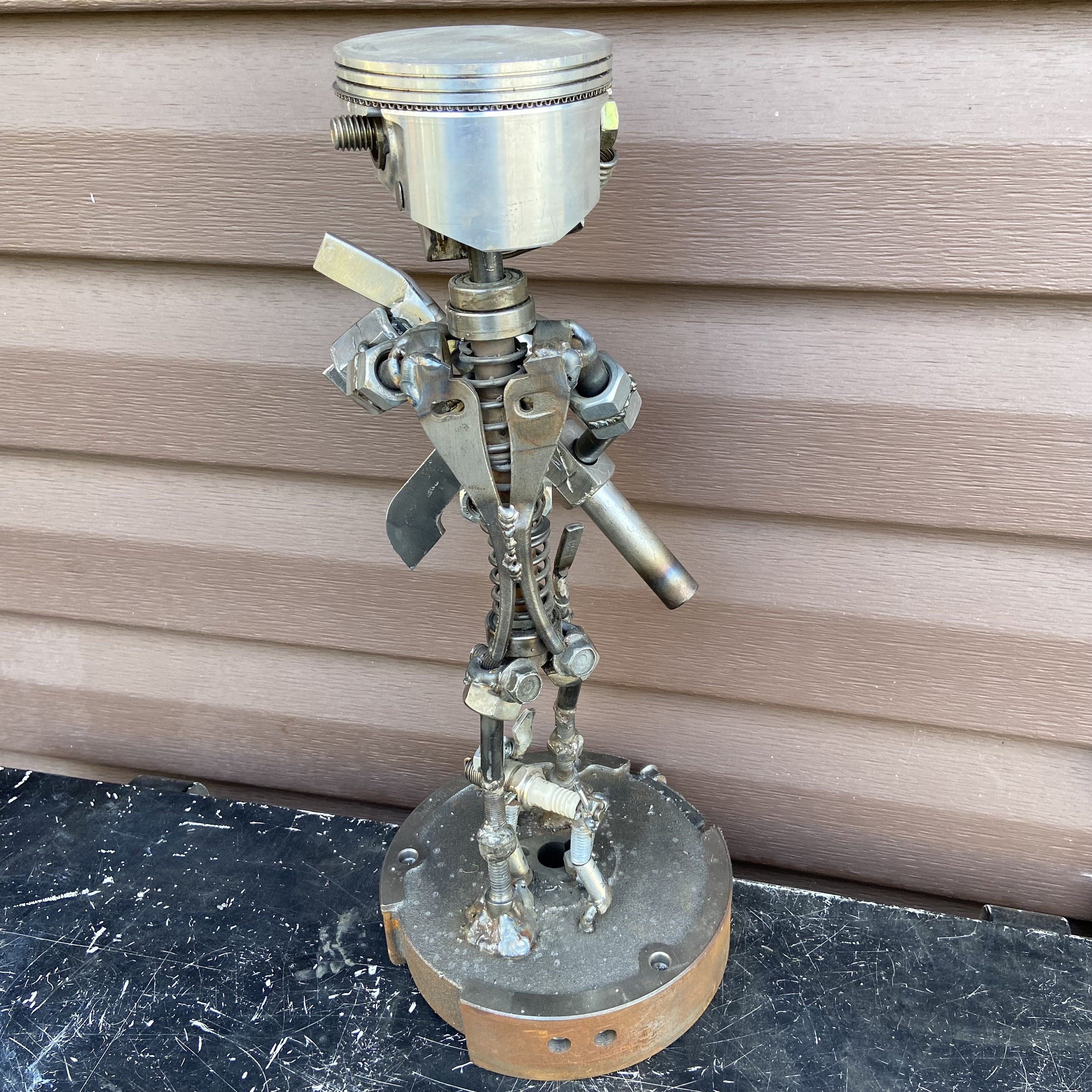 Metal Man Custom Metal Art Welding Art Metal Art Metal Man Fabricated ...