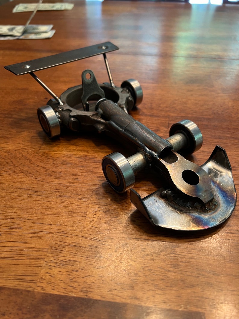 Race Car Metal Art - Etsy