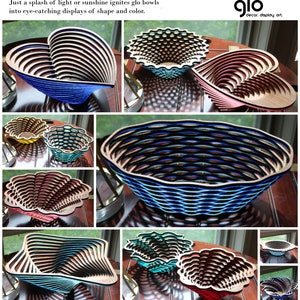 All-wood Bowl, Wave Pattern, Twist Style, Functional and Display Bowl ...