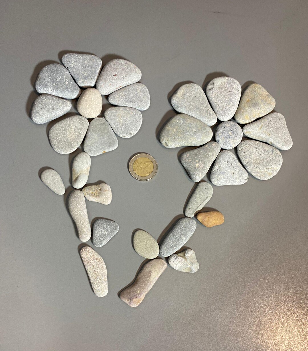 Stone Craft Kit, Set of 30 Pebbles, DIY Creative Activity, Craft ...