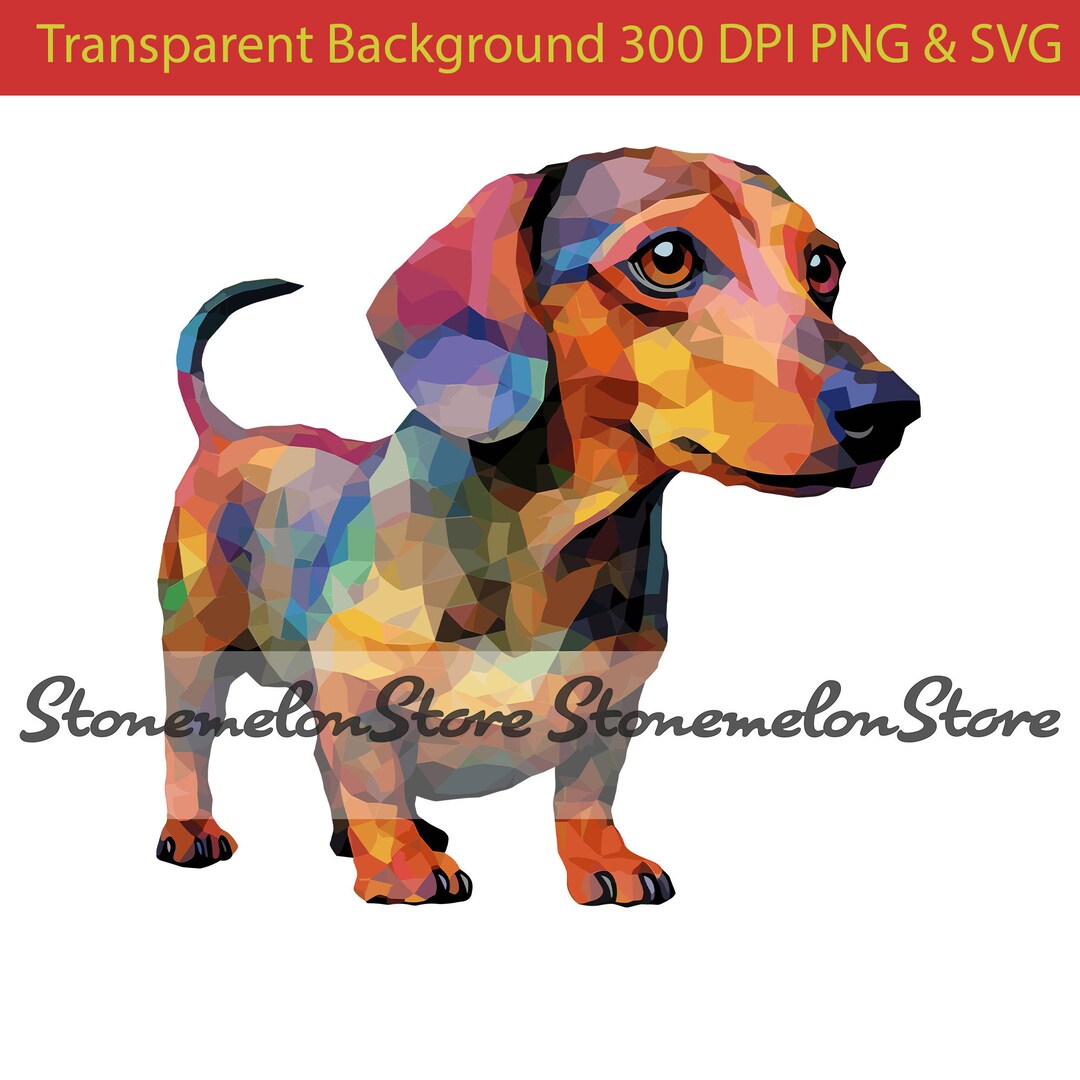 Dachshund Sausage Dog SVG PNG Clipart for Sublimation T-shirt Mug ...
