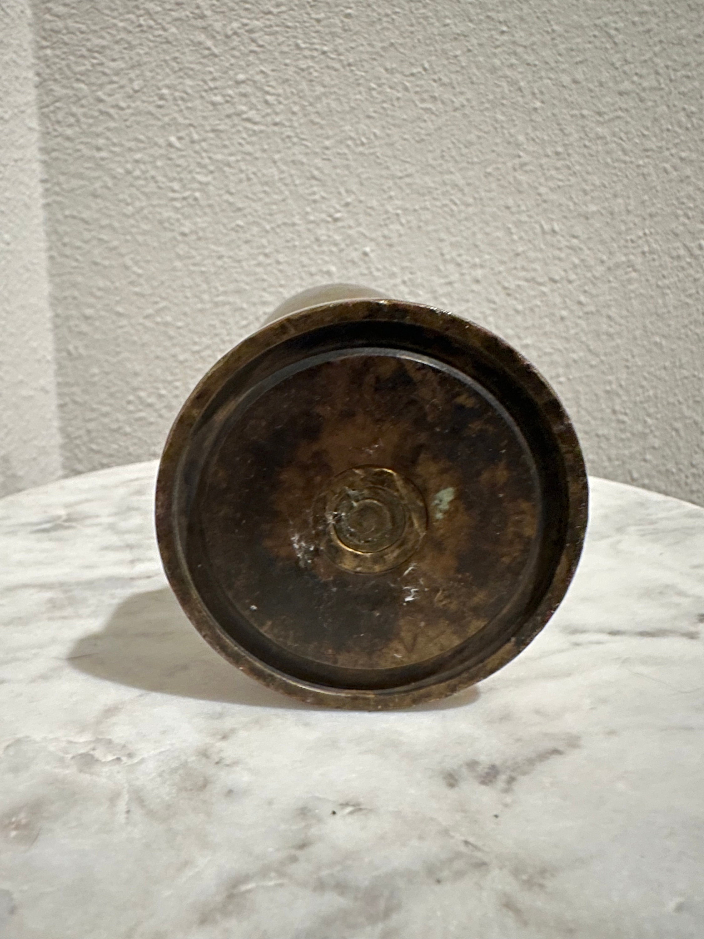 WWII Trench Art Brass Vase - Etsy