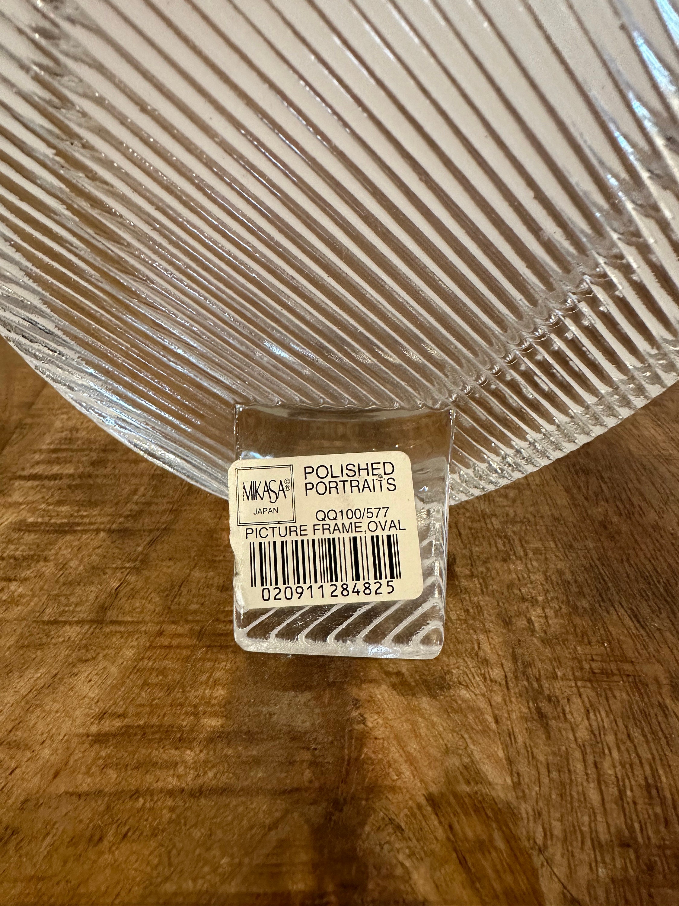 MIKASA Crystal Picture Frame - Etsy