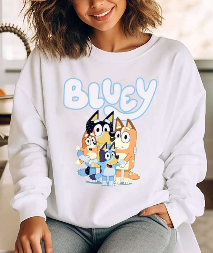Bluey Family Friends Shirt Bluey Cartoon Shirt Bluey Shirt - Etsy Australia