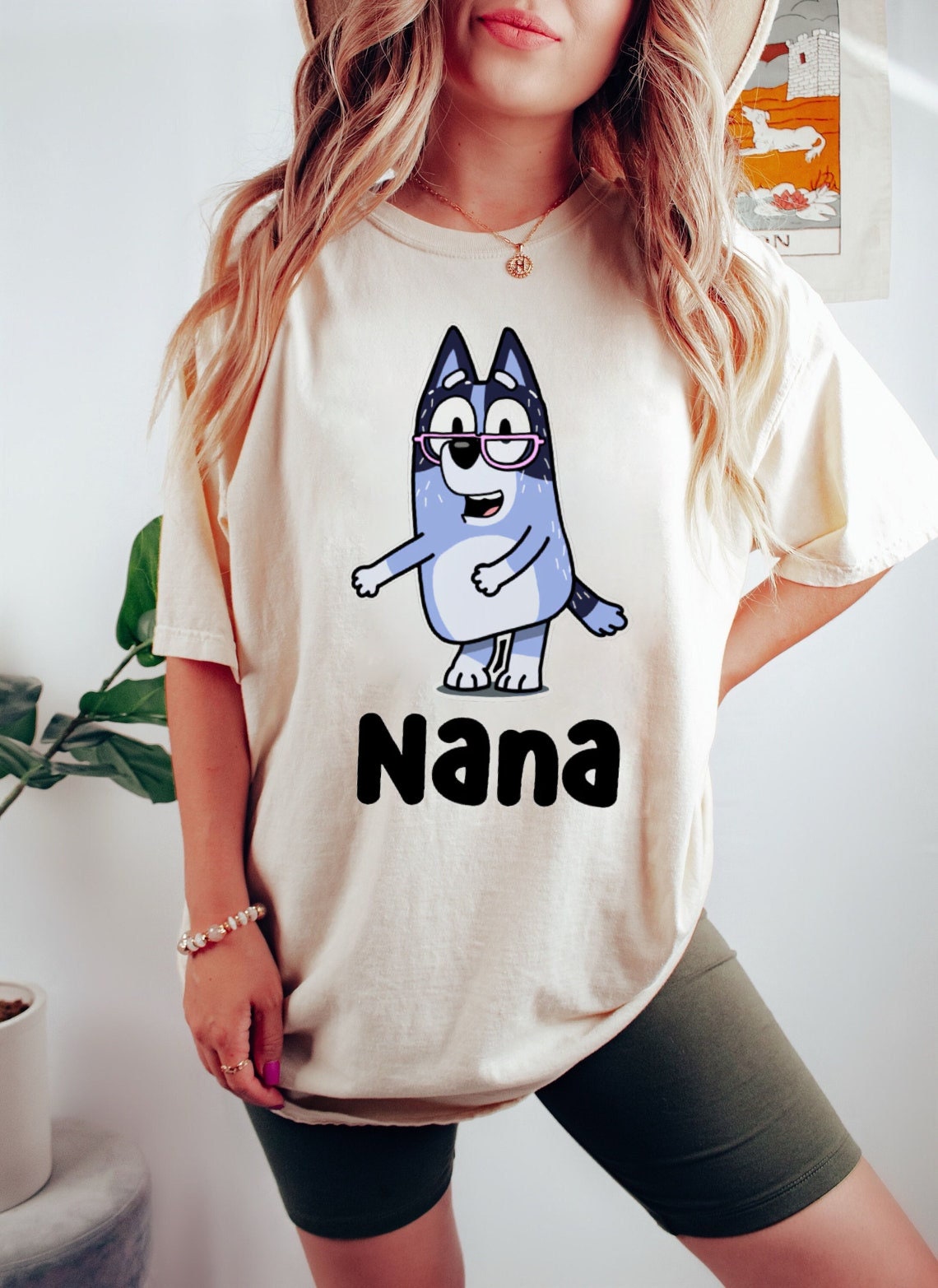 Bluey Nana Shirt Bluey Chris Heeler Nana Shirt Nana Shirt - Etsy